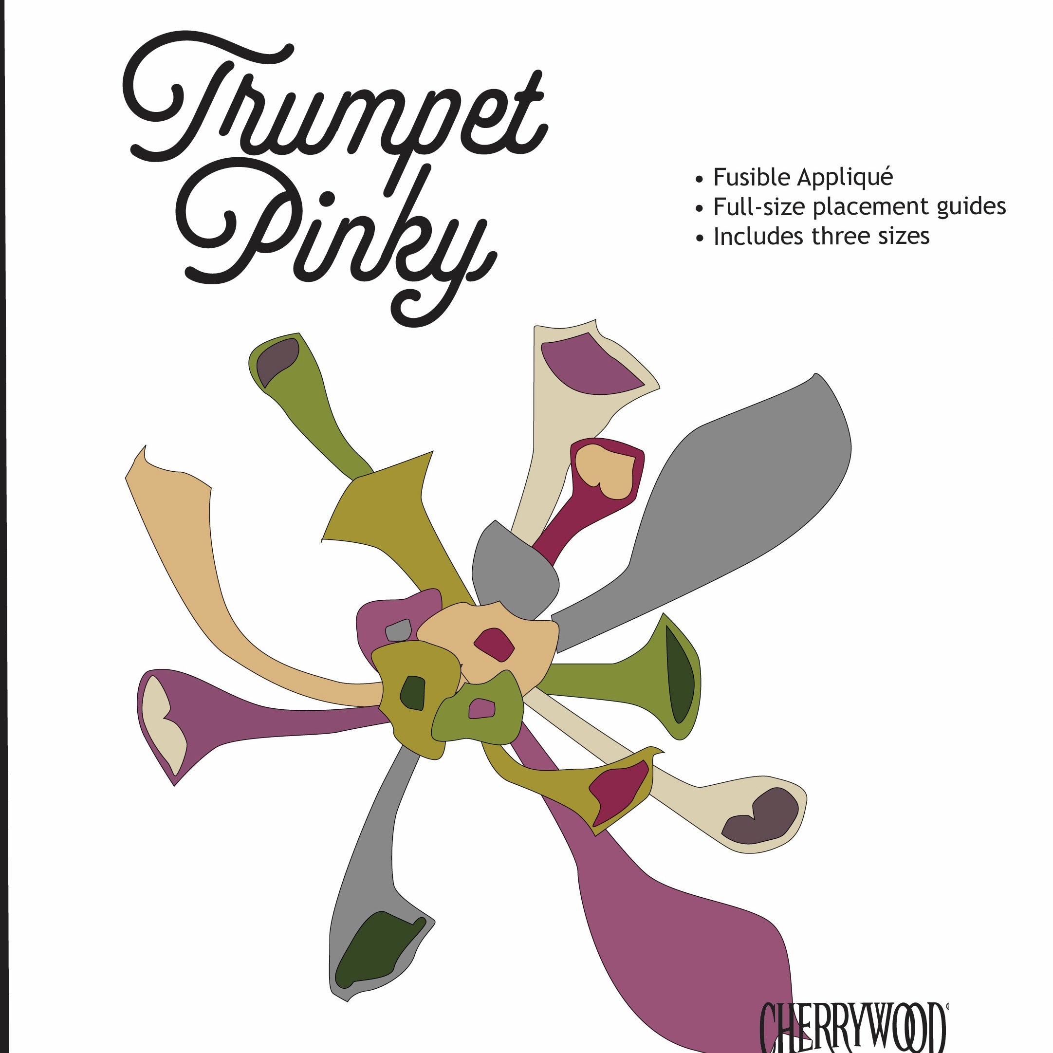 Trumpet Pinky Pattern – Cherrywood Fabrics