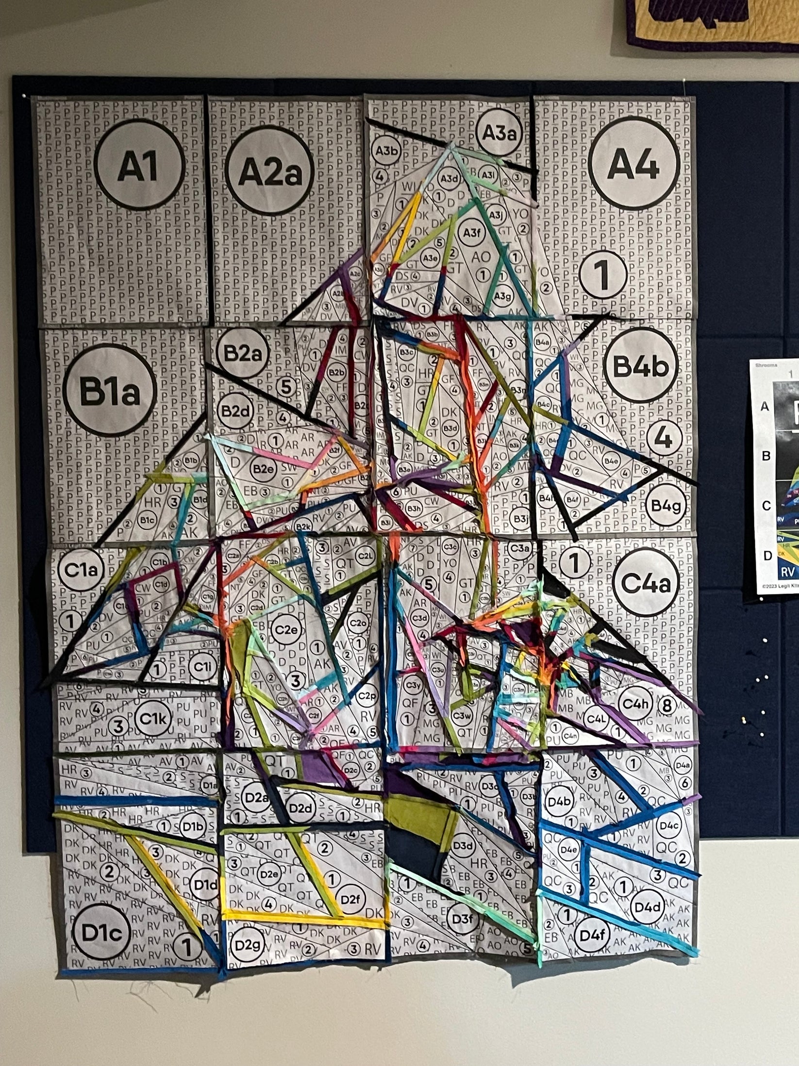 Shrooms Pattern with Foundation Papers – Cherrywood Fabrics