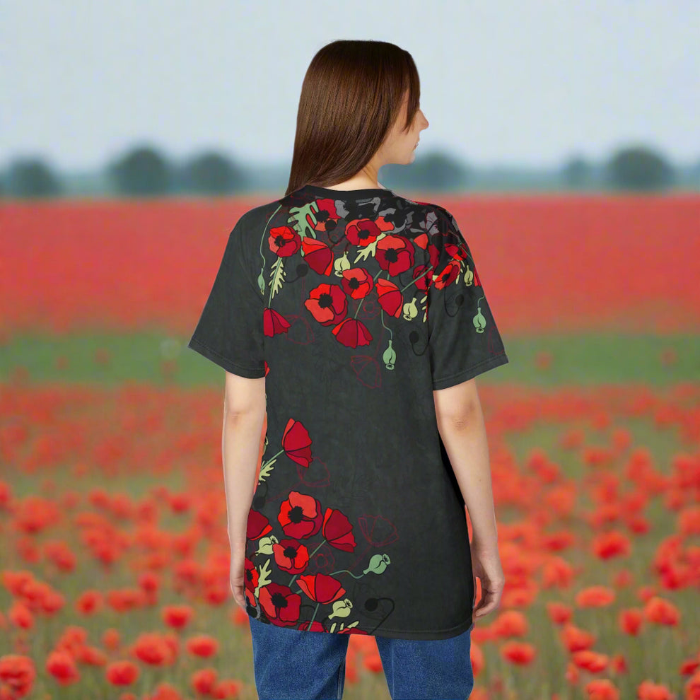 Poppy shirt (unisex) – Cherrywood Fabrics