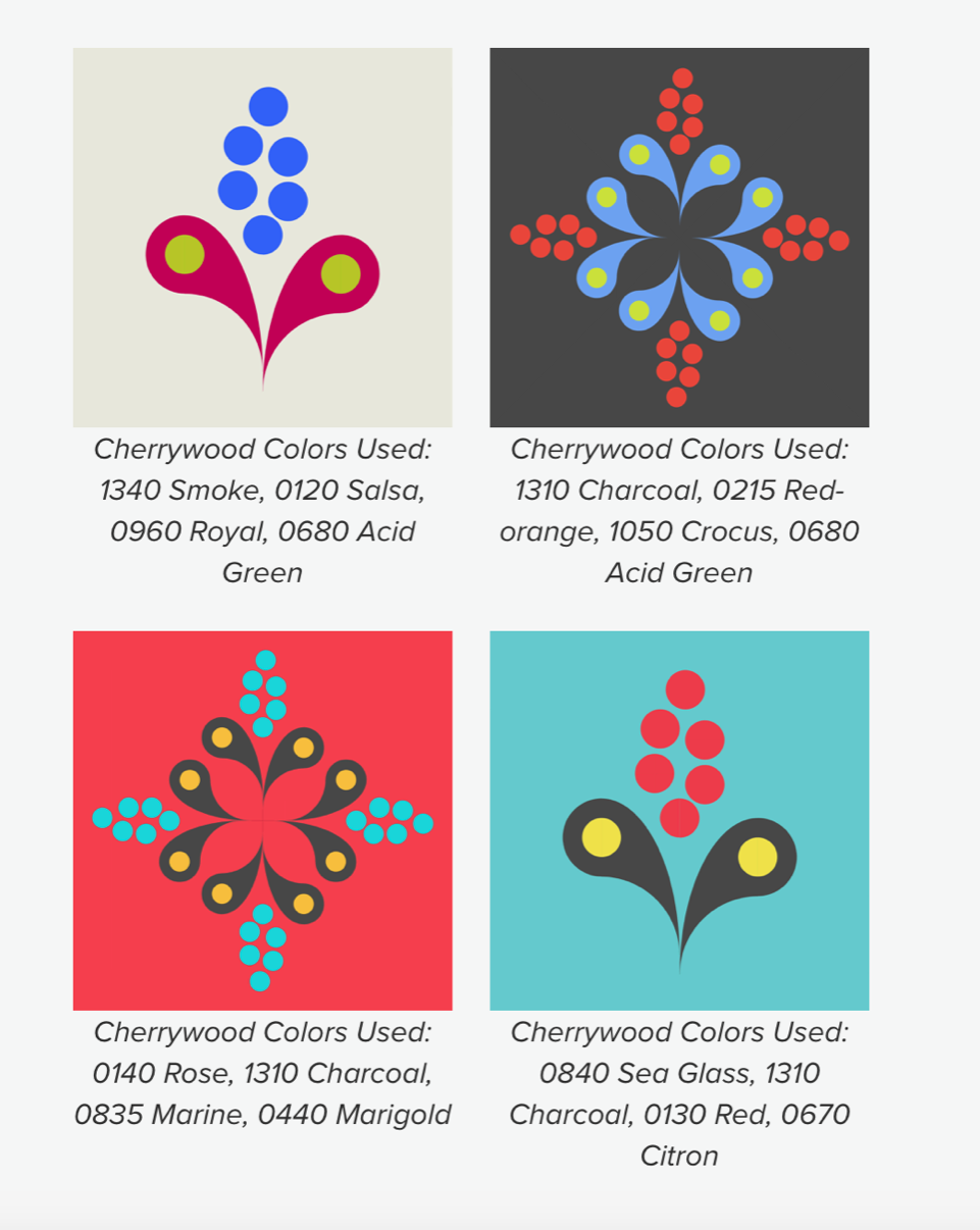 Kurbits Quilt Kit by Jenny Haynes for Quiltfolk - FABRIC KITS ...