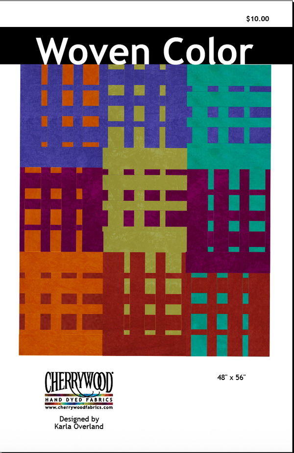 Woven Color Pattern – Cherrywood Fabrics